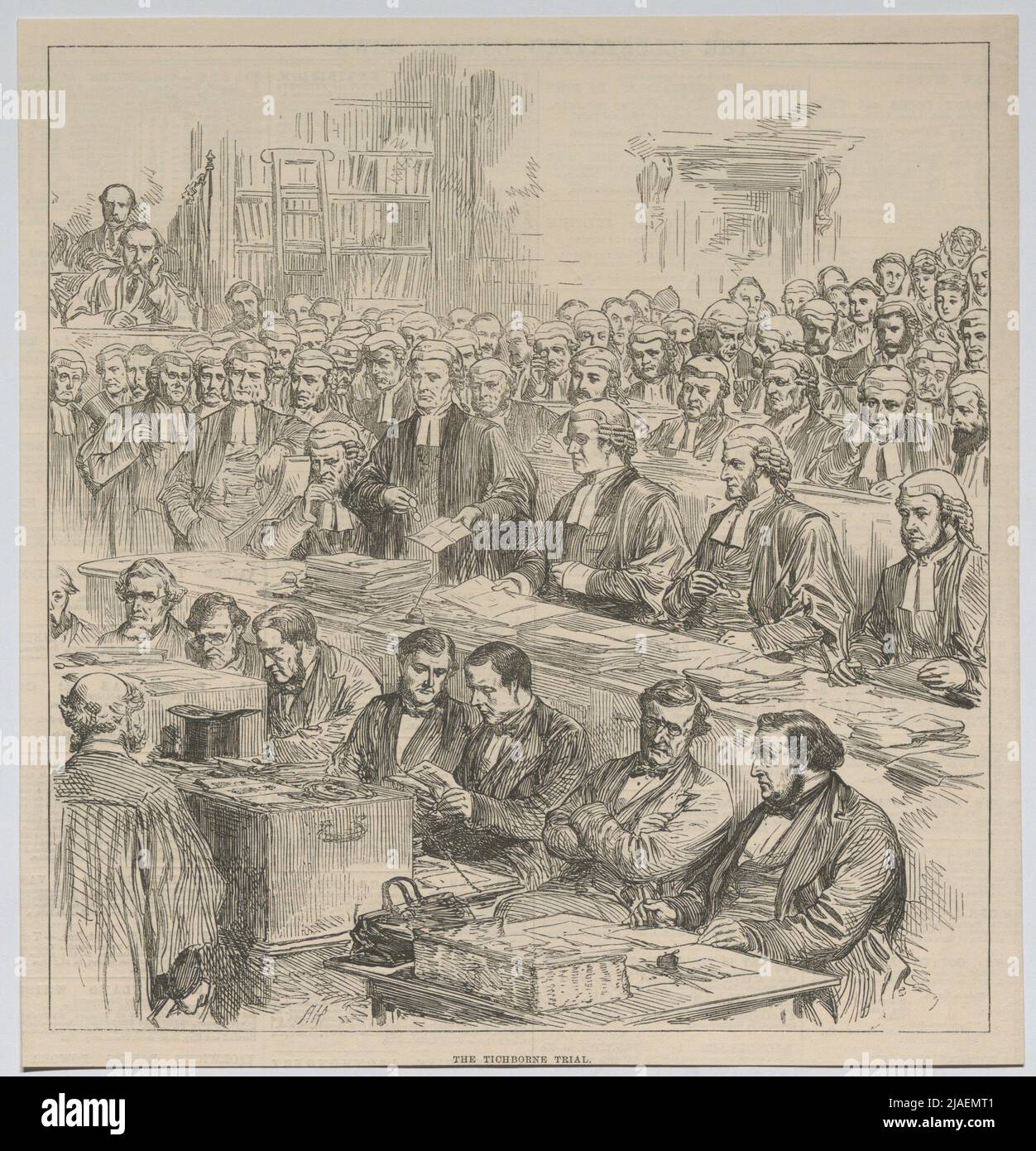 The Tichborne Trial. ". The Tichborne process; from the courtroom (from ...