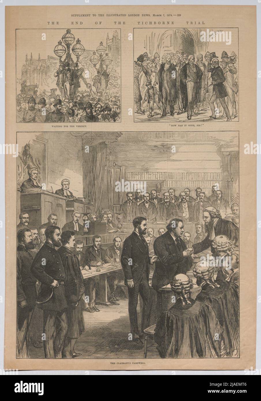 The End of the Tichborne Trial. ". The end of the Tichborne process ...