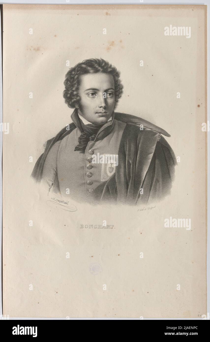 Bonchamp. Francois Seraphin Delpech (1778—1825), lithographer, after ...