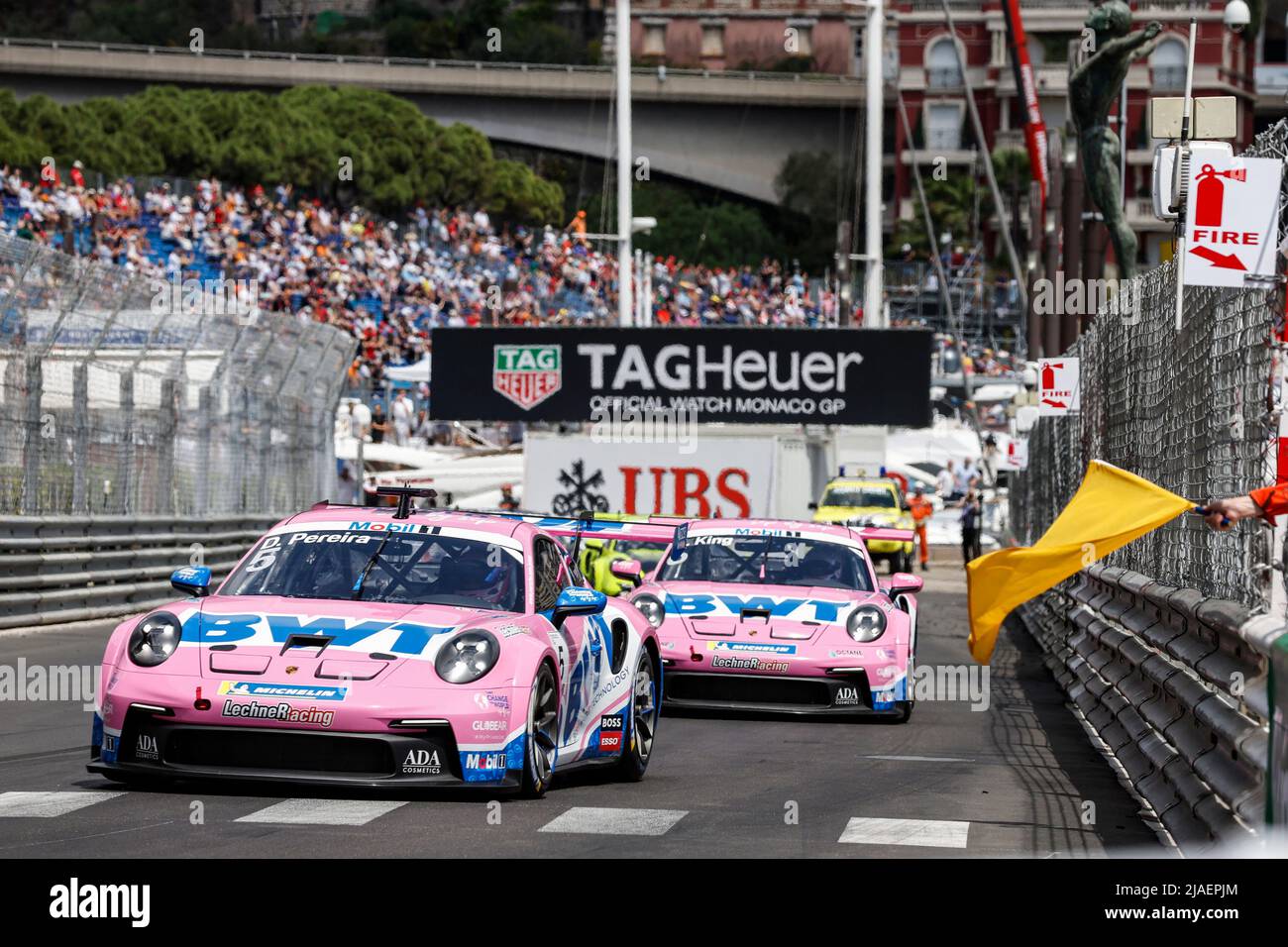 #5 Dylan Pereira (L, BWT Lechner Racing), Porsche Mobil 1 Supercup at ...