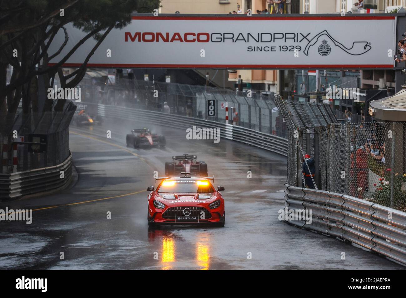Monte-Carlo, Monaco. 29th May, 2022. F1 Safety Car, Mercedes-AMG GT ...