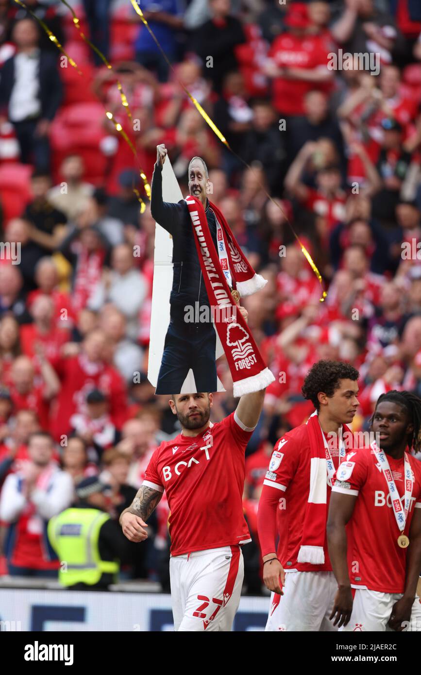 Steve cook nottingham forest wembley hi-res stock photography and ...
