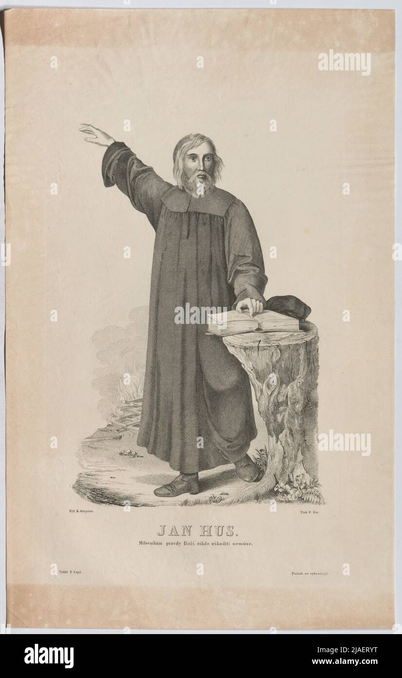 JAN HUS. Milestone of the Truth of God, no one can get it. "Jan Hus. F ...