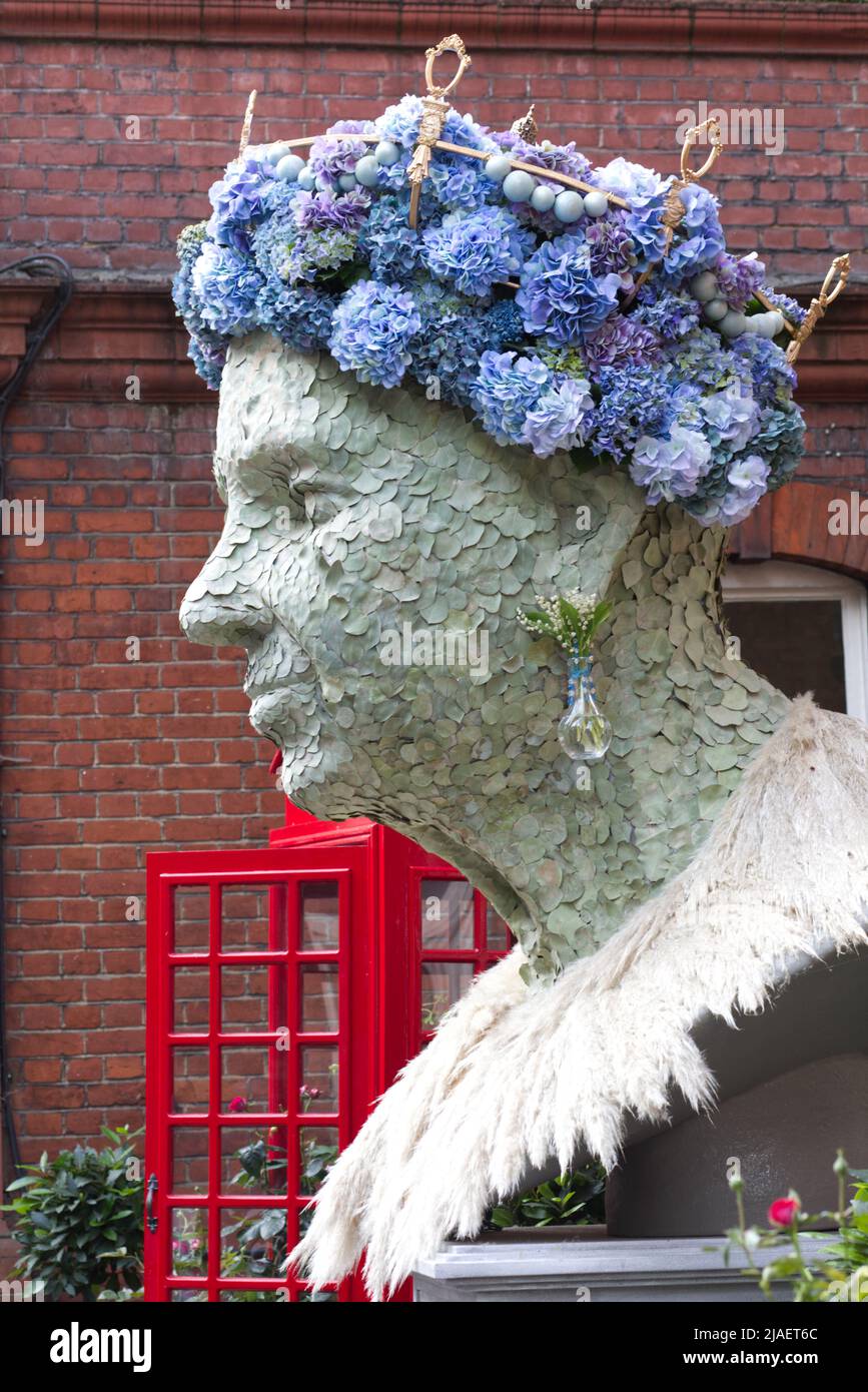 Chelsea in bloom flower displays in London Stock Photo - Alamy