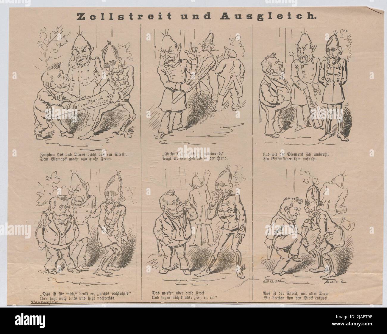 Bismarck, CIS and Transleithania; Customs dispute and compensation ...