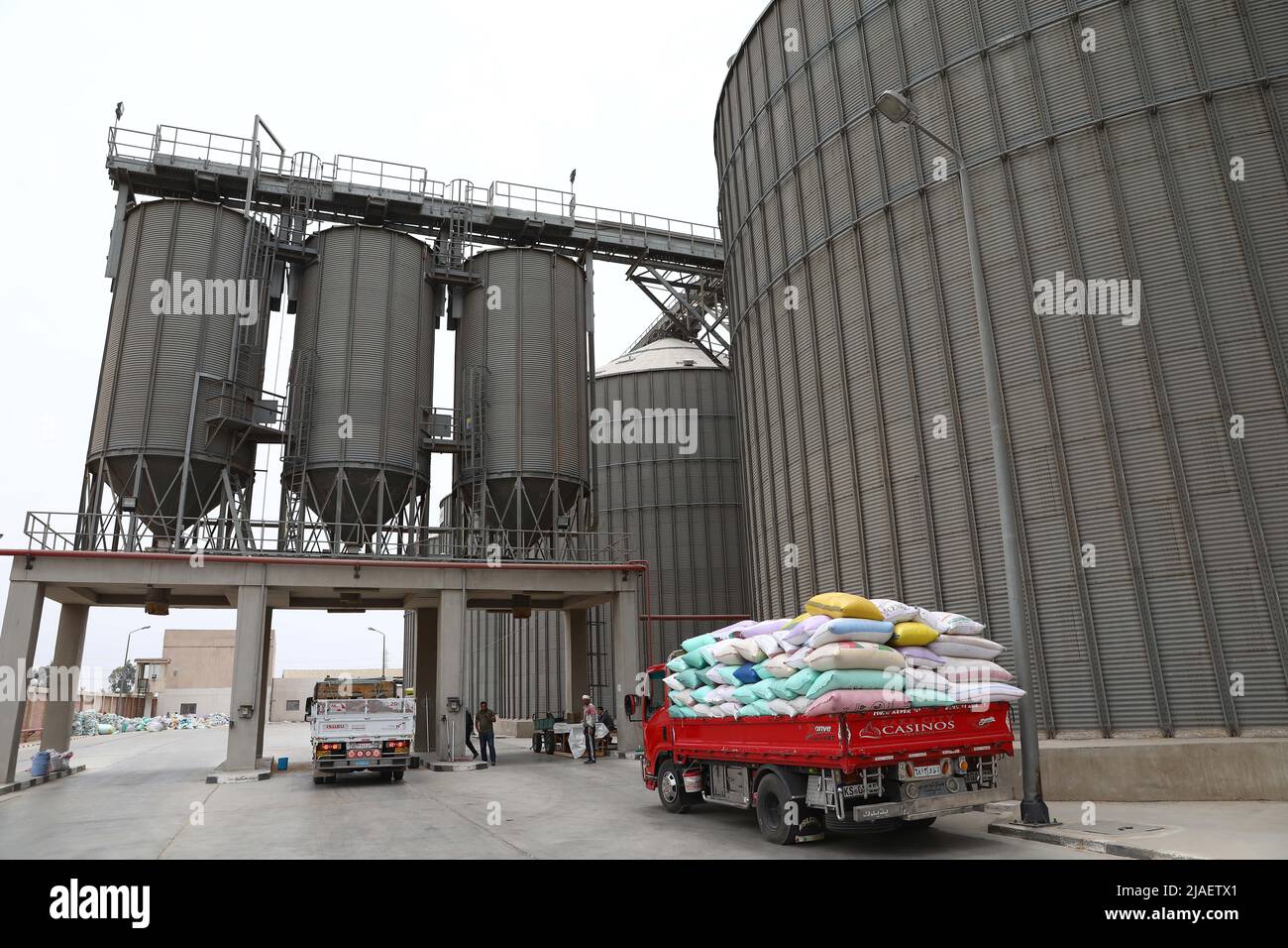 Grain silo egypt hi-res stock photography and images - Alamy