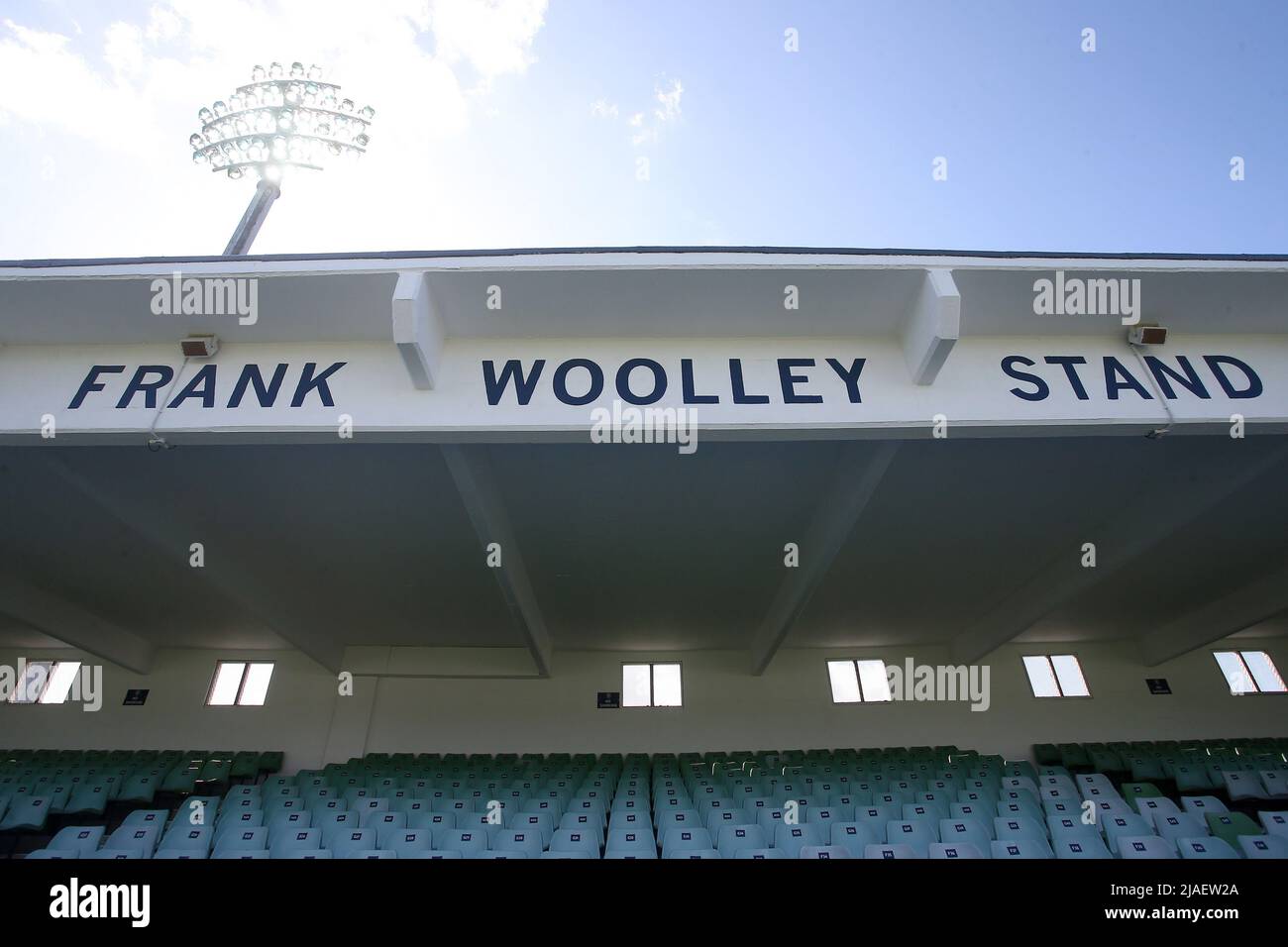 The Frank Woolley stand ahead of Kent Spitfires vs Essex Eagles ...