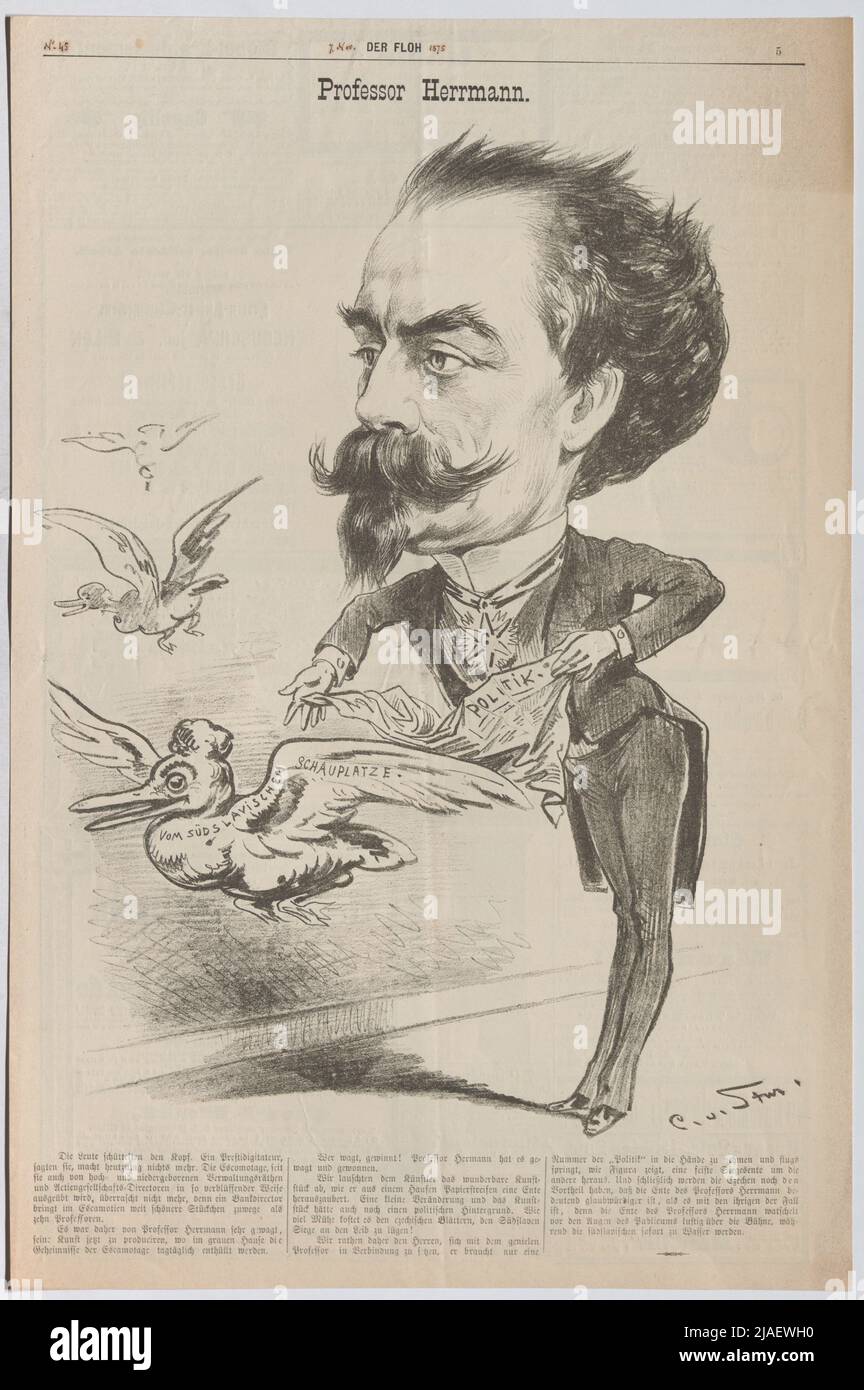 Caricature from newspaper hi-res stock photography and images - Alamy