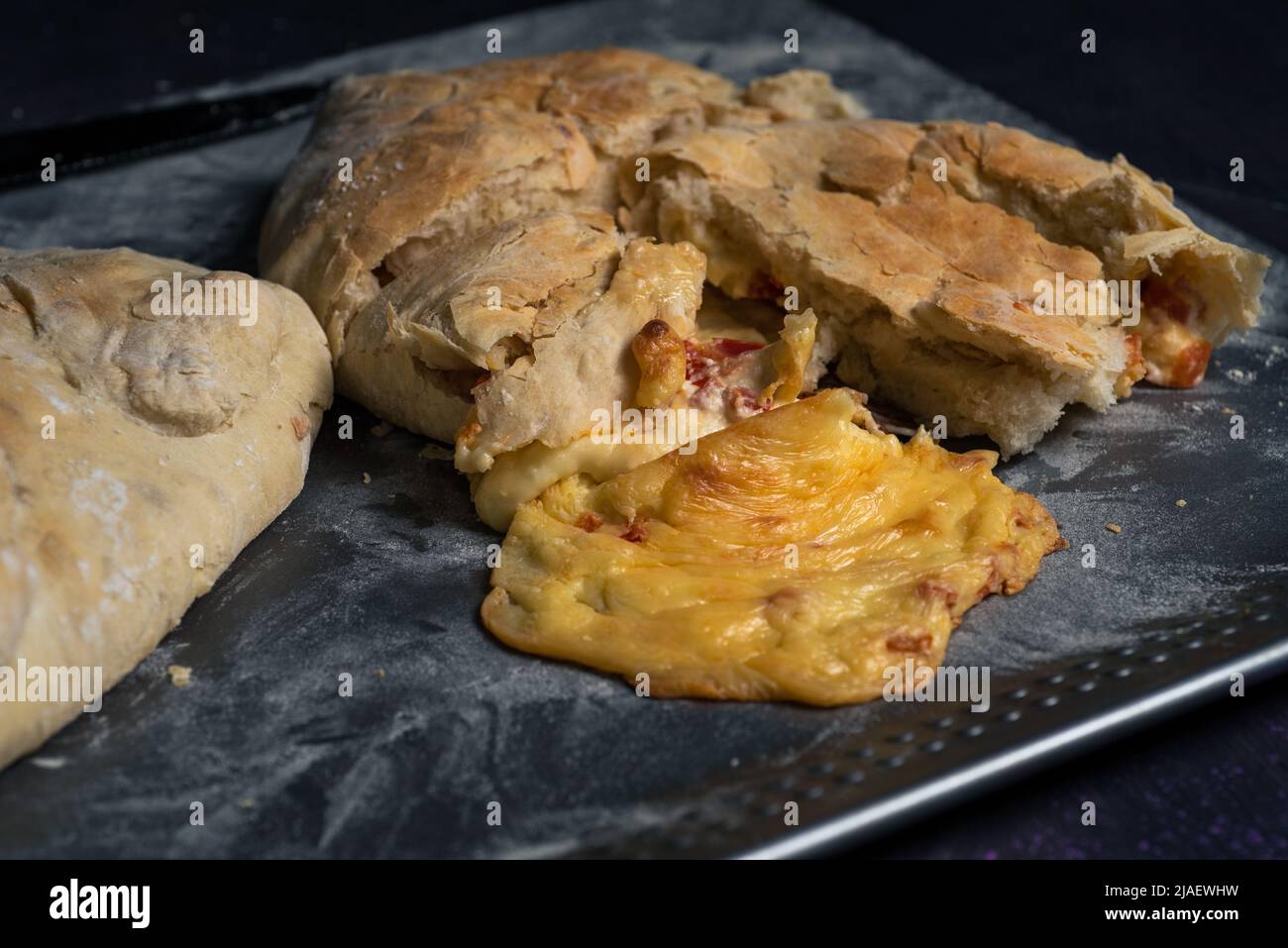 EASY SAVORY CHEESE PIE Stock Photo - Alamy