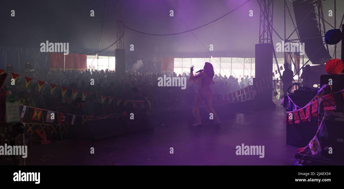 London,, England, 29th May 2022, Kele Le Roc performing on Rampage ...