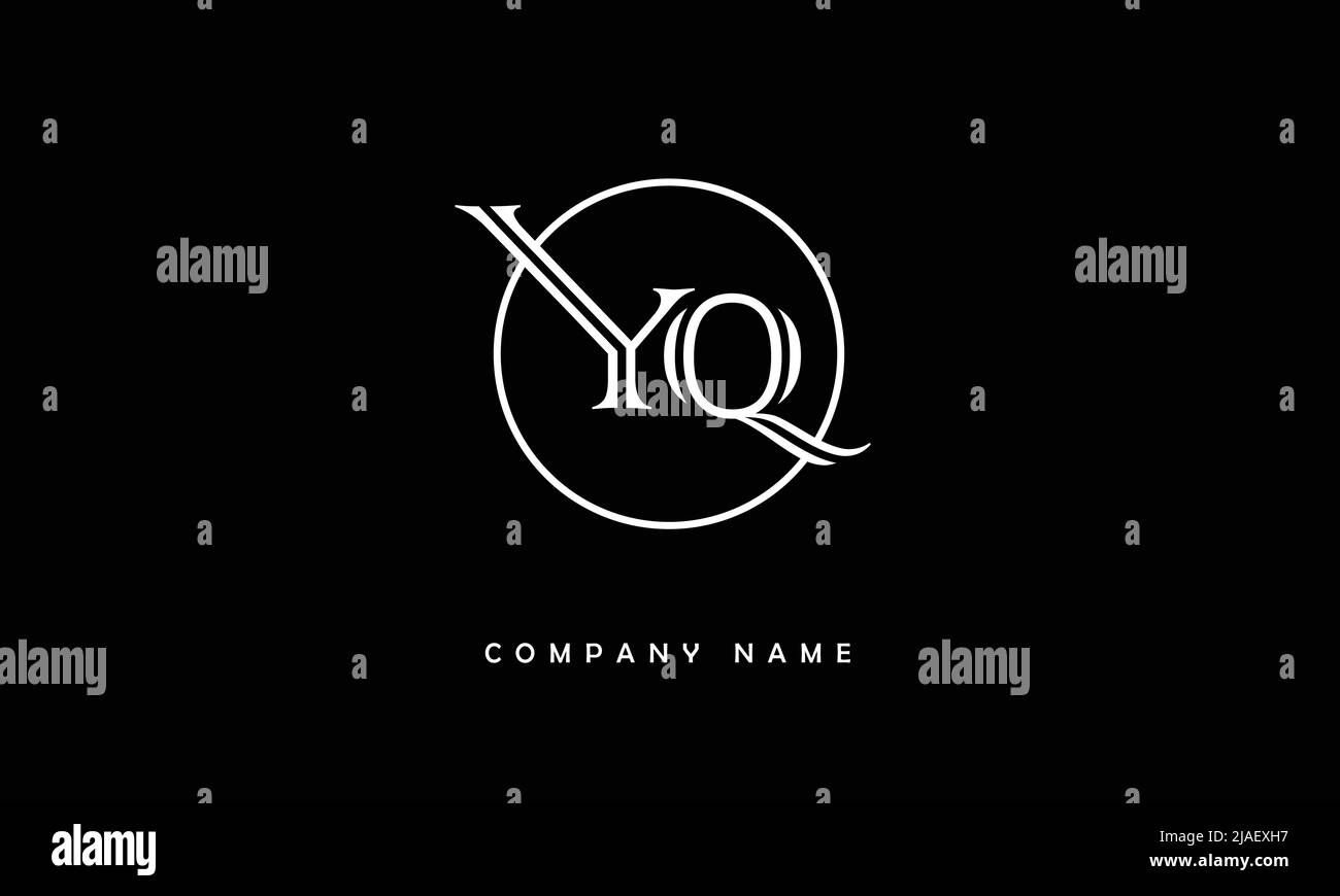 YQ, QY Alphabets Letters Logo Monogram Stock Vector Image & Art - Alamy
