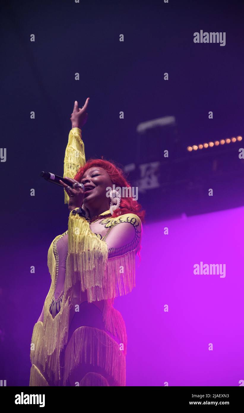 London,, England, 29th May 2022, Kele Le Roc performing on Rampage ...