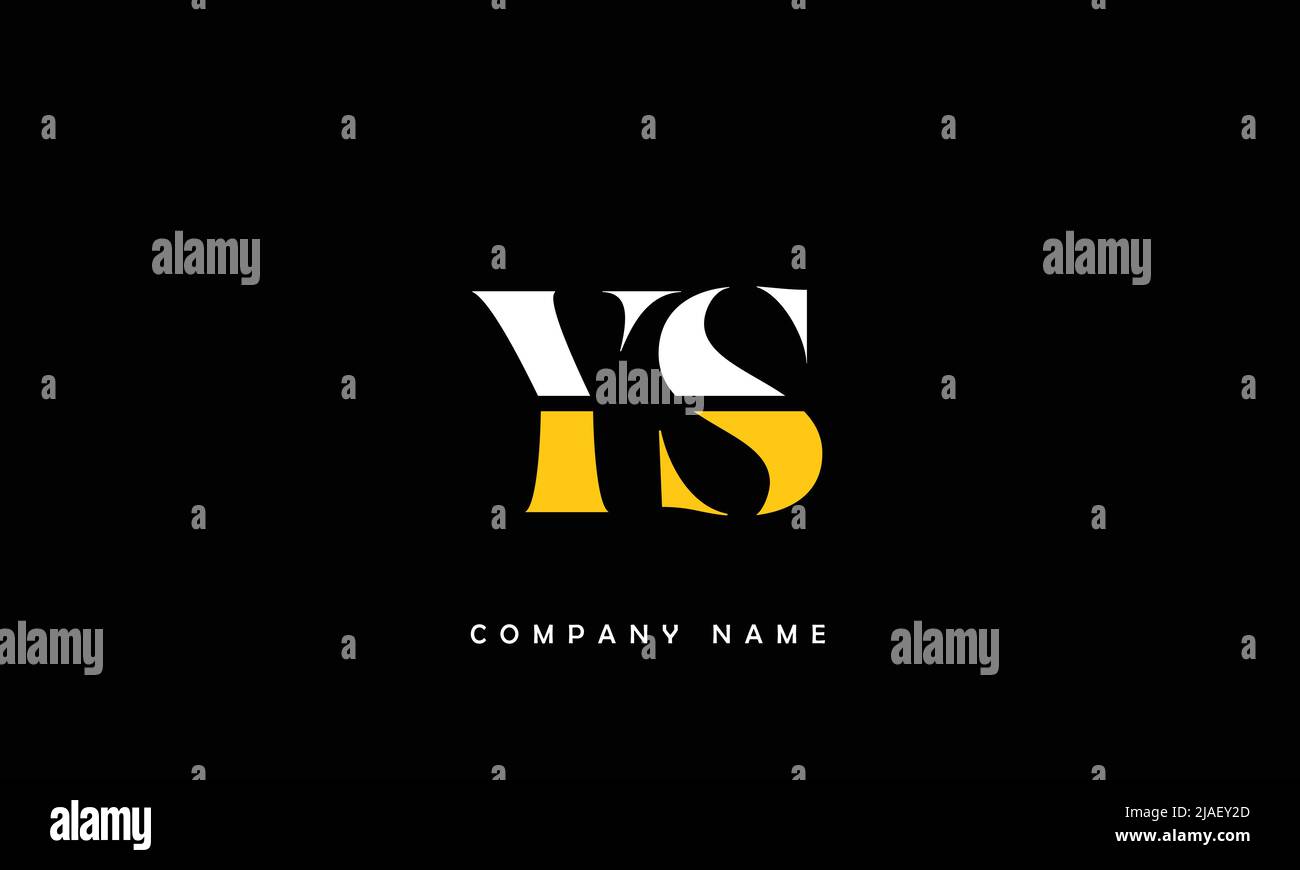 YS, SY Alphabets Letters Logo Monogram Stock Vector Image & Art - Alamy