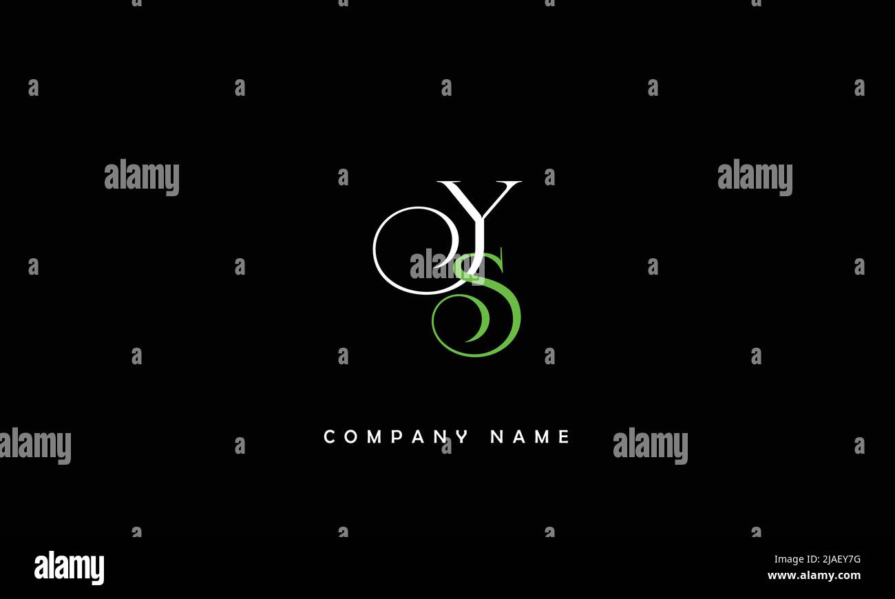 YS, SY Alphabets Letters Logo Monogram Stock Vector Image & Art - Alamy