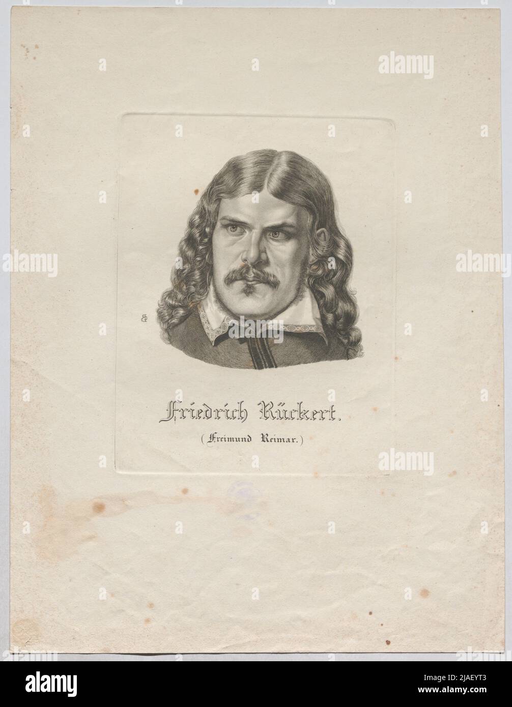 Friedrich Rückert (Freimund Reimar.) ". Friedrich Rückert (Ps. Freimund ...