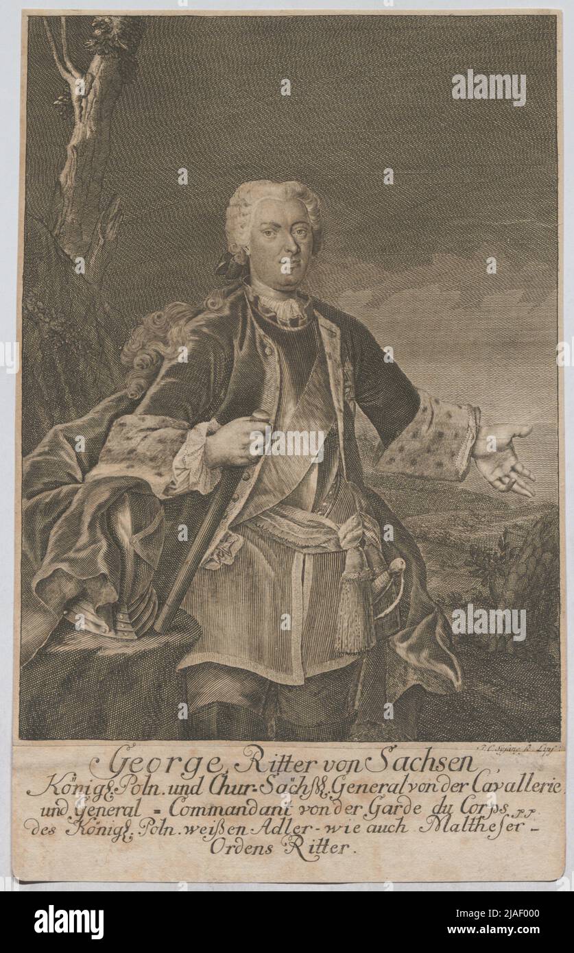 George, Knight of Saxony, Königl. Polish. and Chur-Sächss. General of ...