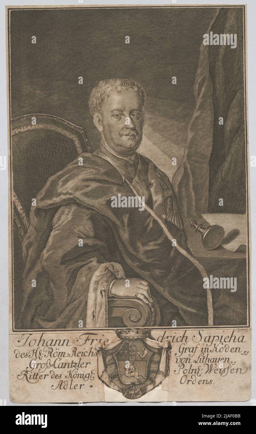 Johann Friedrich Sapieha des Hl: Roman: Reich Graf in Koden, Groß ...