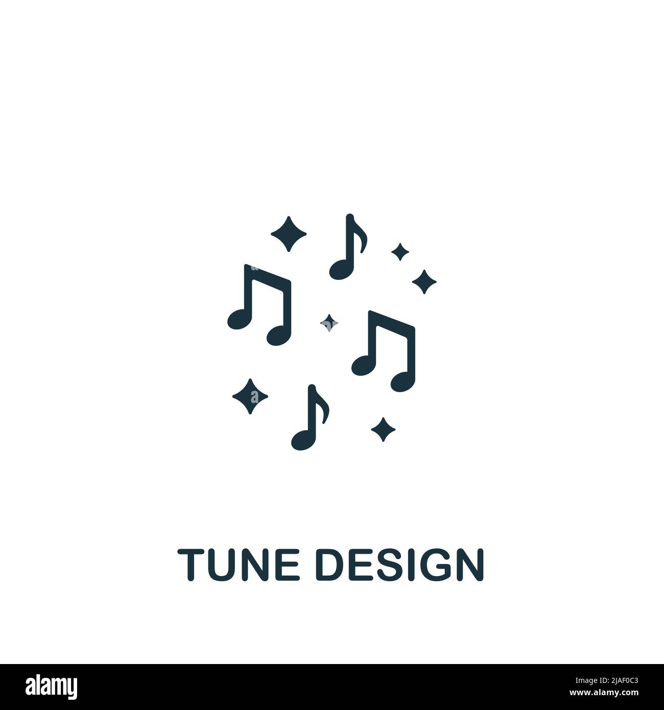 Tune Design icon. Monochrome simple Web Development icon for templates ...