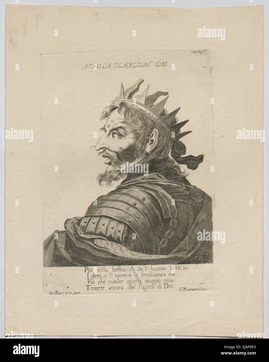 Attila flagellum dei hi-res stock photography and images - Alamy