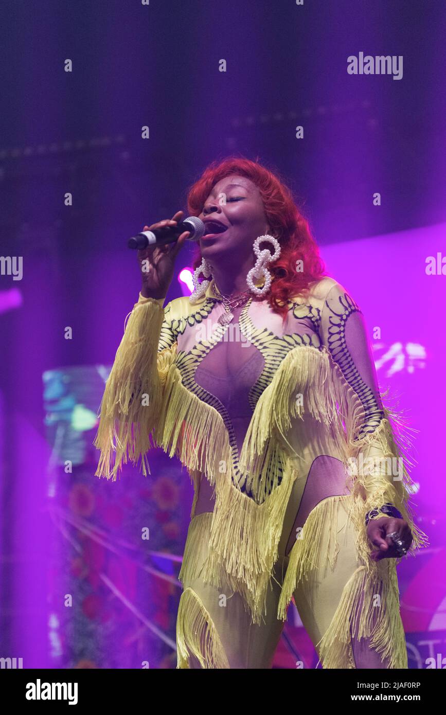 London,, England, 29th May 2022, Kele Le Roc performing on Rampage ...