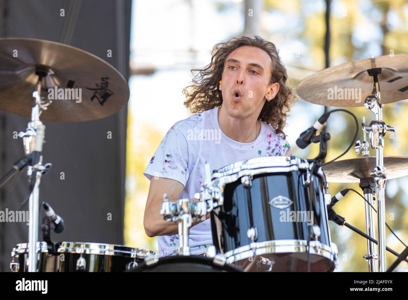 Myles Ulrich of Taipei Houston during BottleRock Music Festival on May ...