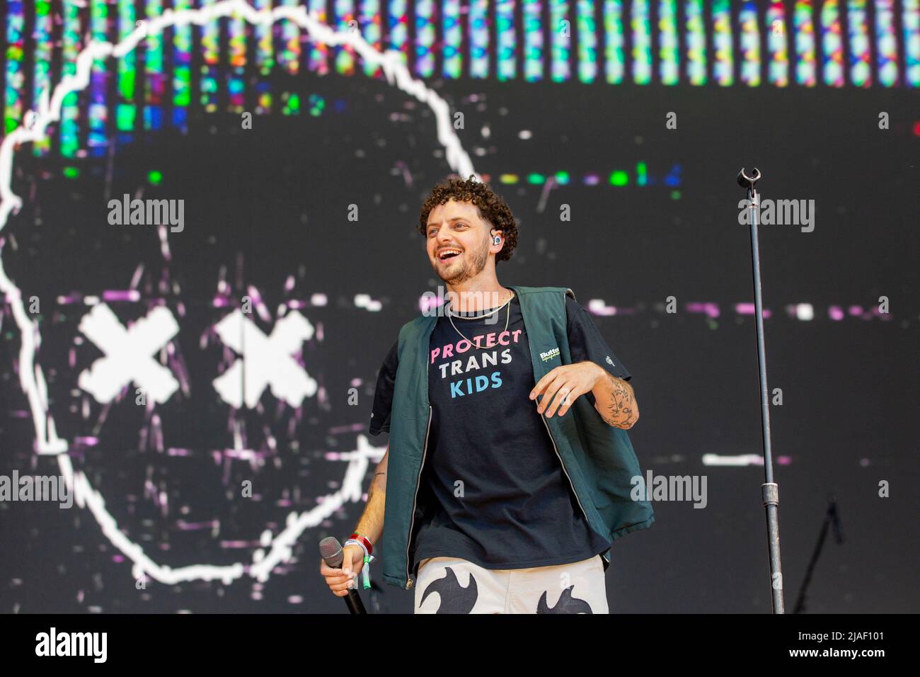 Grandson (Jordan Edward Benjamin) during BottleRock Music Festival on ...