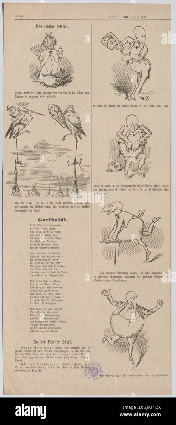 The only being, ". Ignaz Kuranda in self -experiment (two -sided ...