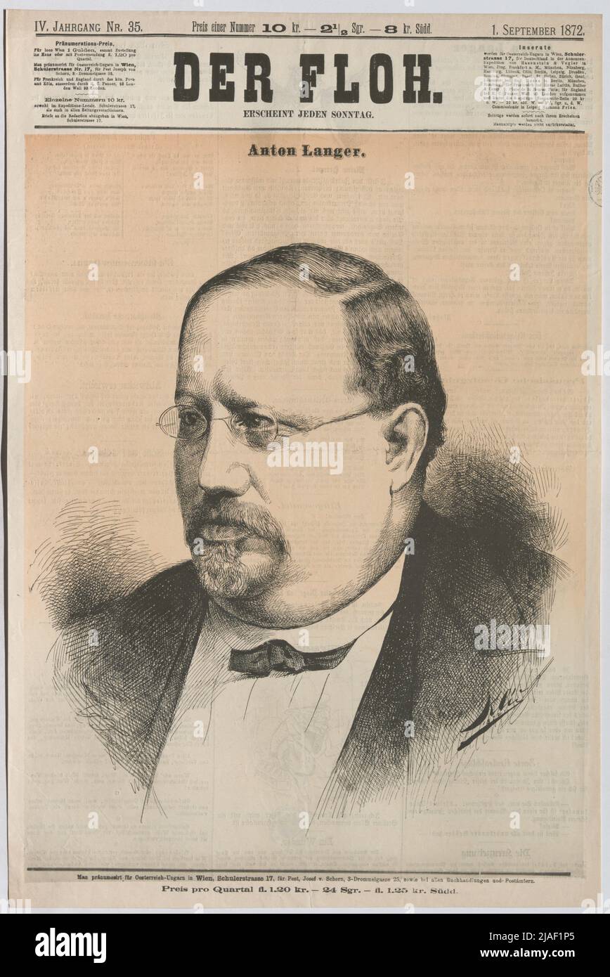 Anton Langer. ". Anton Langer, writer, journalist and translator (title ...