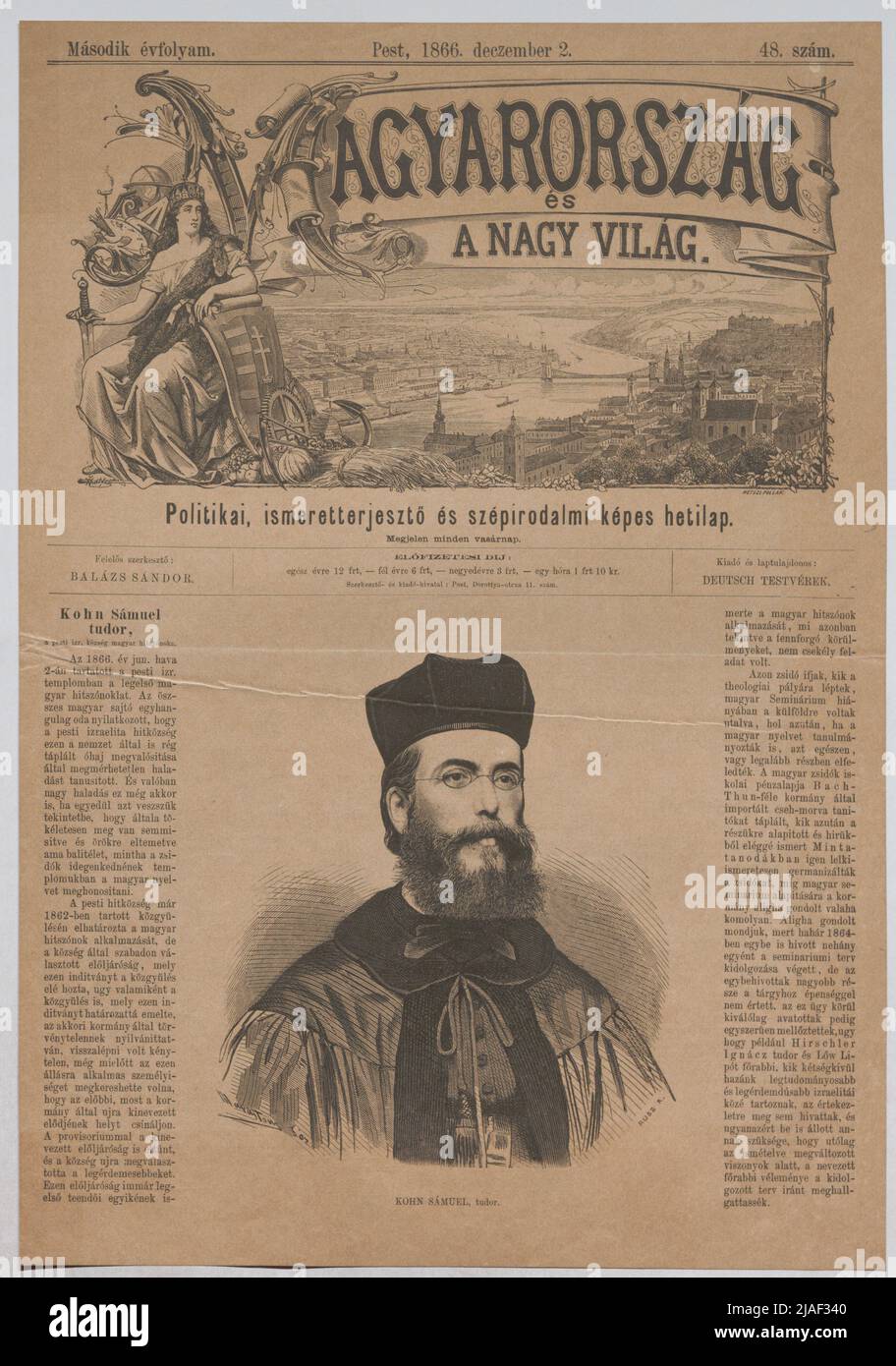 Kohn Sàmuel, Tudor. " , Realization Stock Photo - Alamy