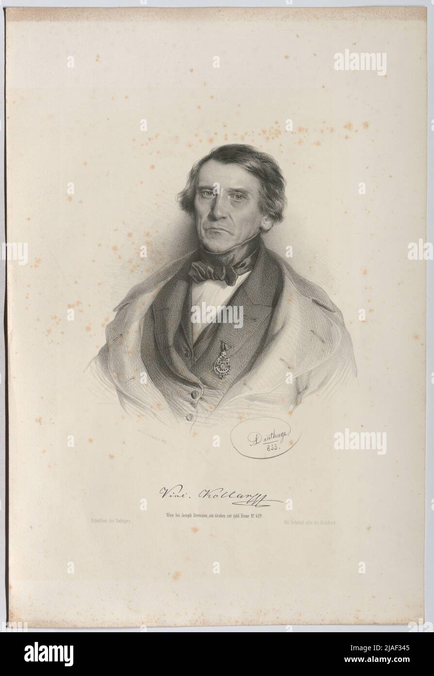 Vinc. Kollar ". Vincenz Kollar, zoologist and museum specialist. Adolf ...