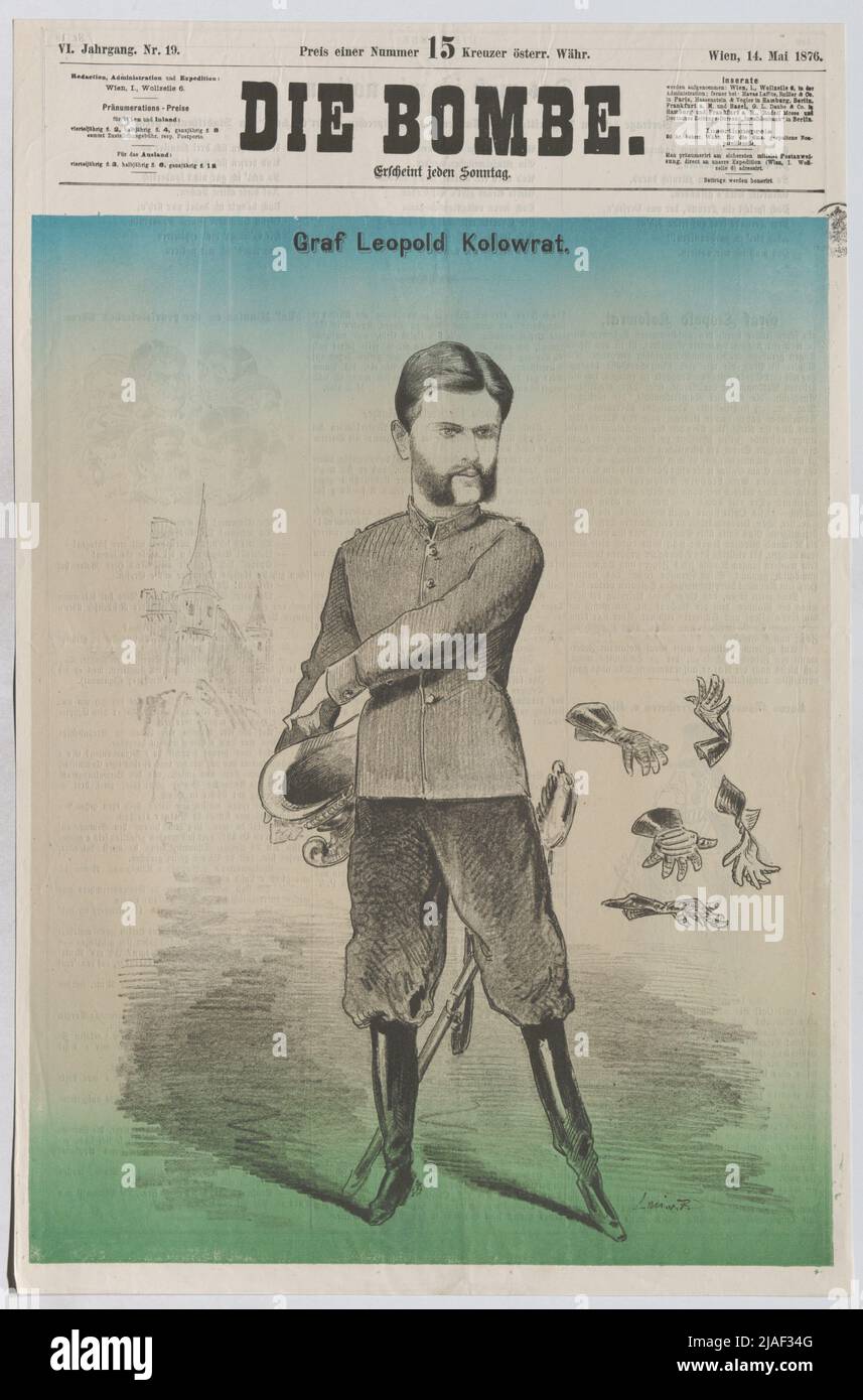 Count Leopold Kolowrat. ". Count Leopold Kolowrat throws his feudal ...