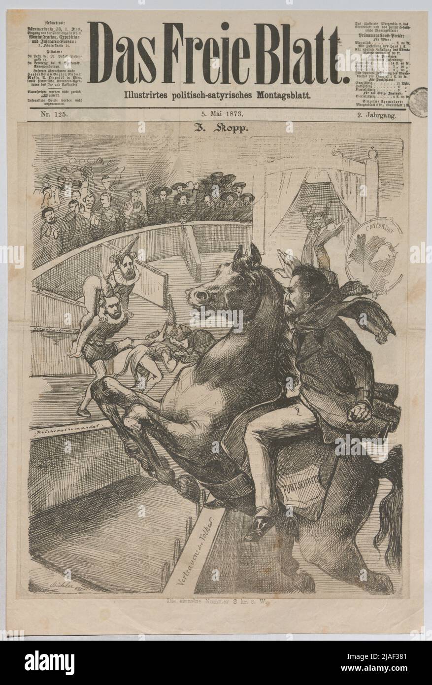 J. Kopp. ". Dr. Josef Kopp, leader of the progress clubs, tries to skip ...