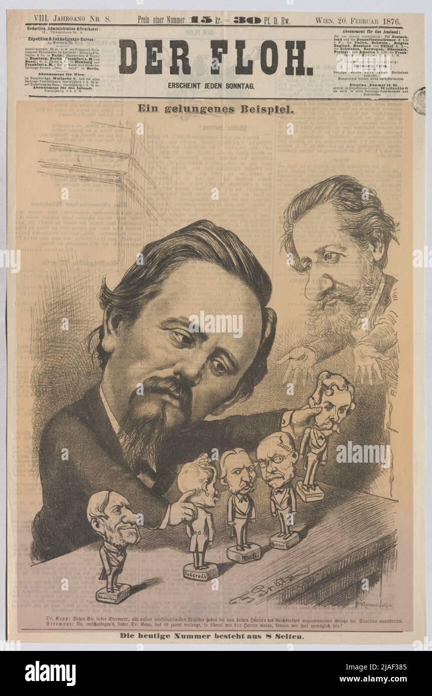 A successful example. ". Dr. Josef Kopp and Karl von Stremayr with ...