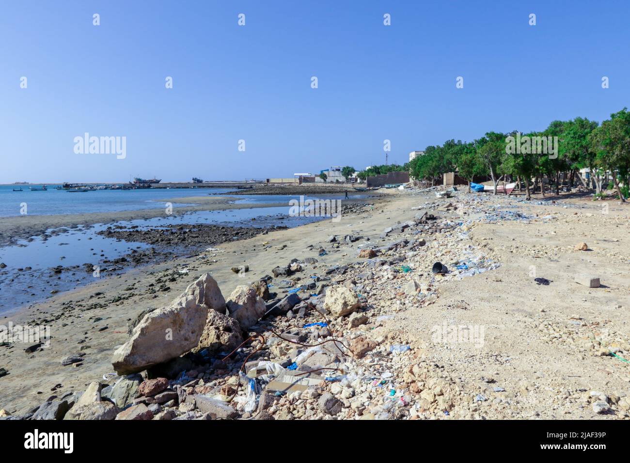 Coastline of Berbera City Stock Photo - Alamy