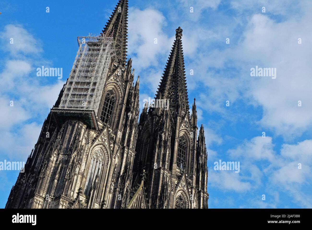 Exterior European design and architecture of Cologne Roman Catholic ...