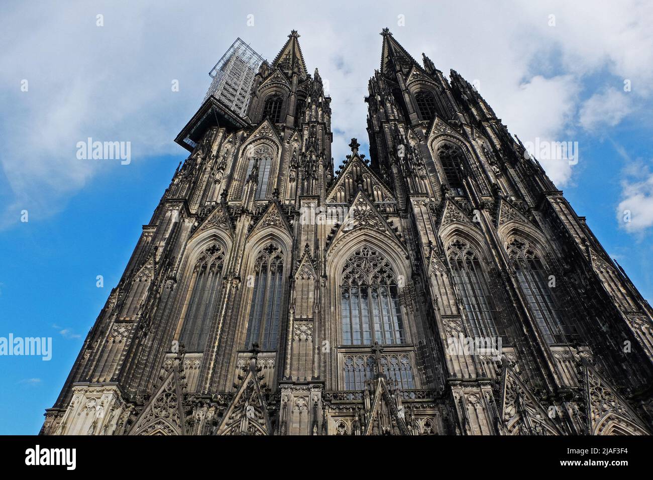 Exterior European design and architecture of Cologne Roman Catholic ...