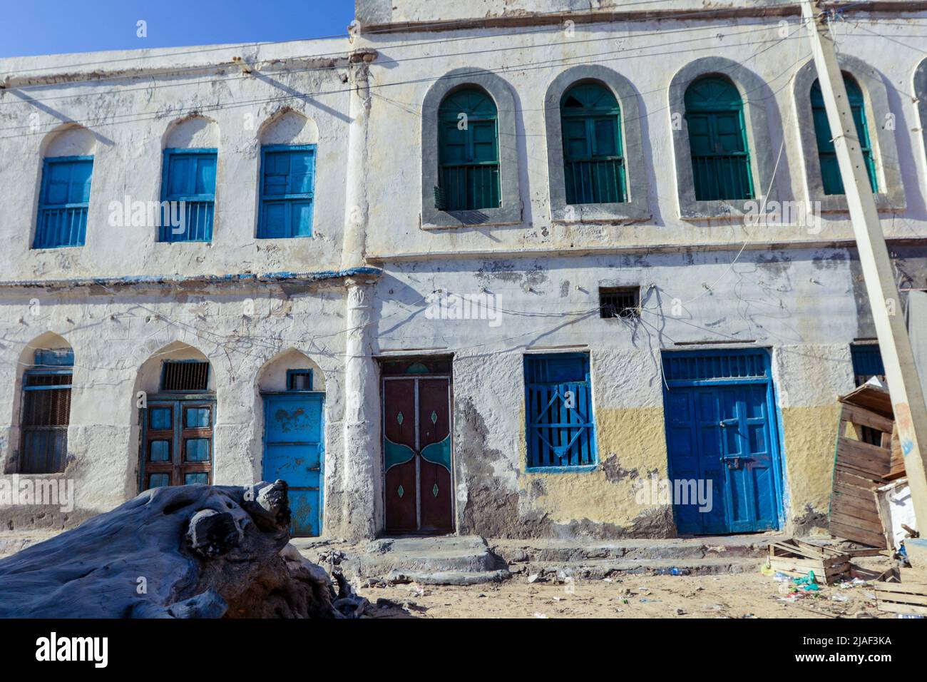 Berbera, Somaliland Crushed Walls and Abandoned Buildings on the ...
