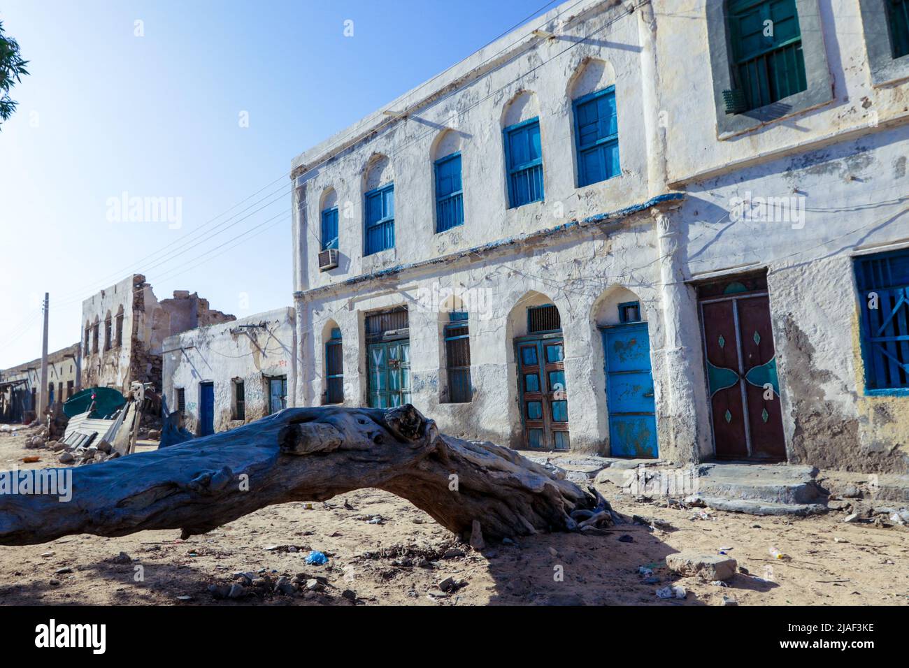 Berbera, Somaliland Crushed Walls and Abandoned Buildings on the ...