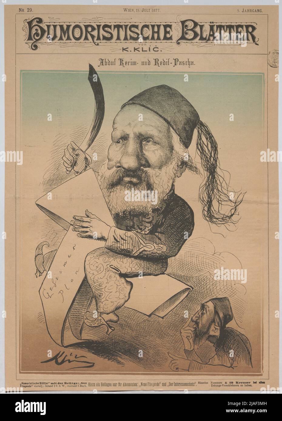 Abdul Kerim - and Redif - Pascha. Abdul Kerim and Redif-Pascha, secret ...