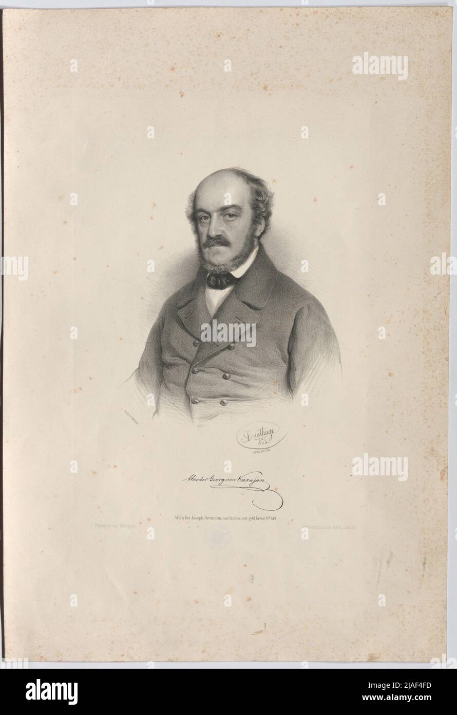 Theodor Georg von Karajan ". Theodor Georg von Karajan, literary ...