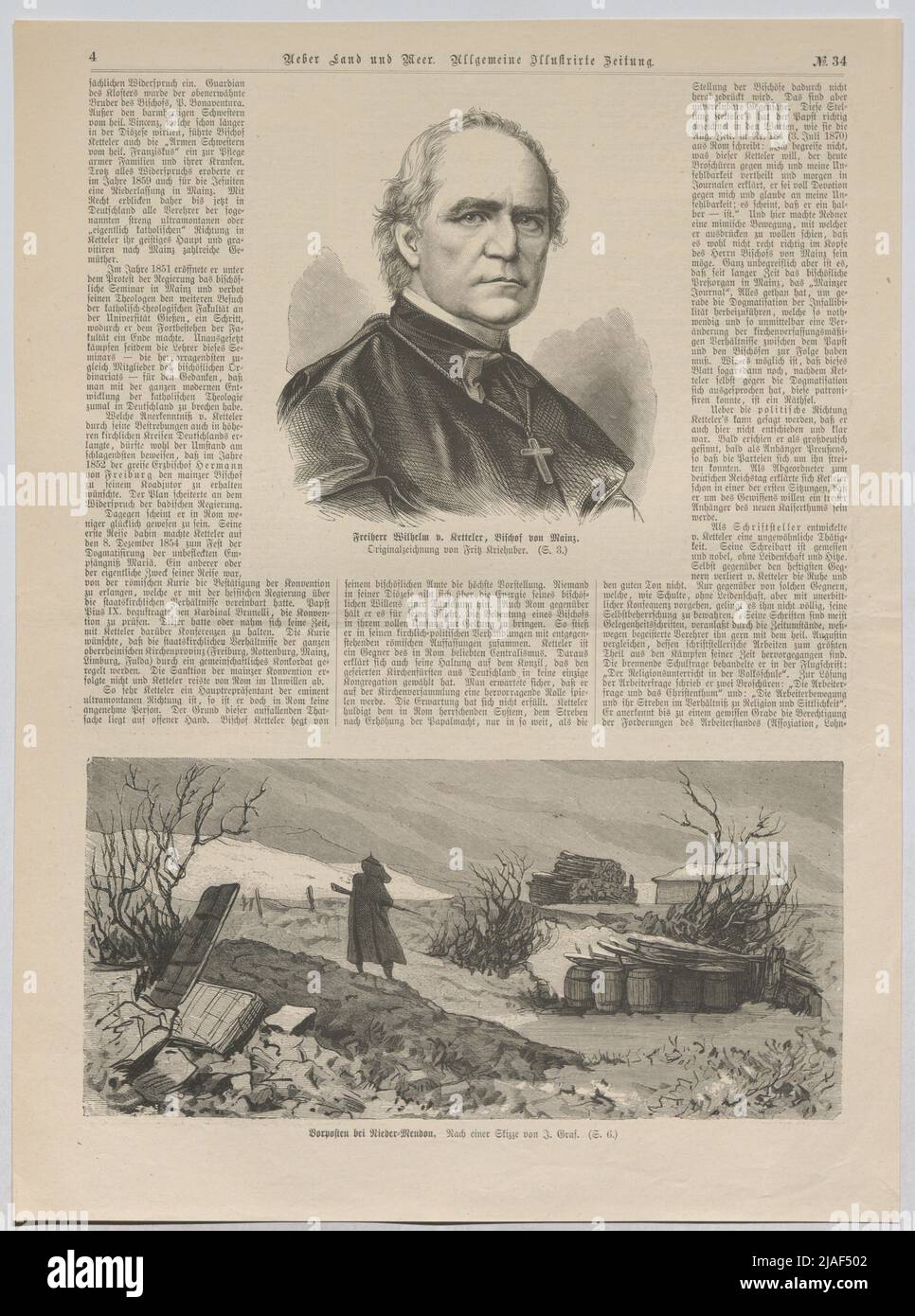 Wilhelm emmanuel freiherr ketteler hi-res stock photography and images ...