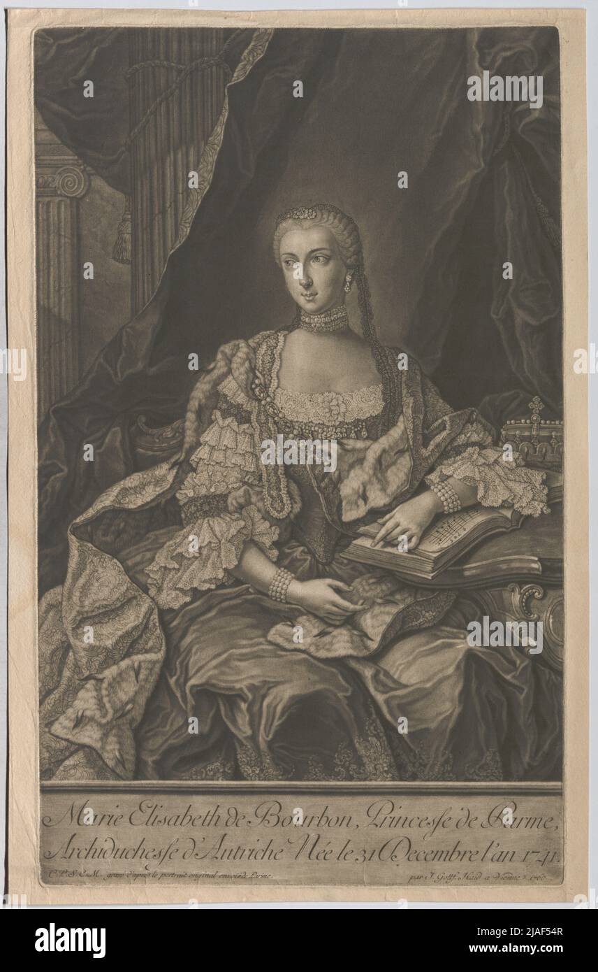 Marie Elisabeth de Bourbon, Princesse de Parme, Archiduchesse d ...
