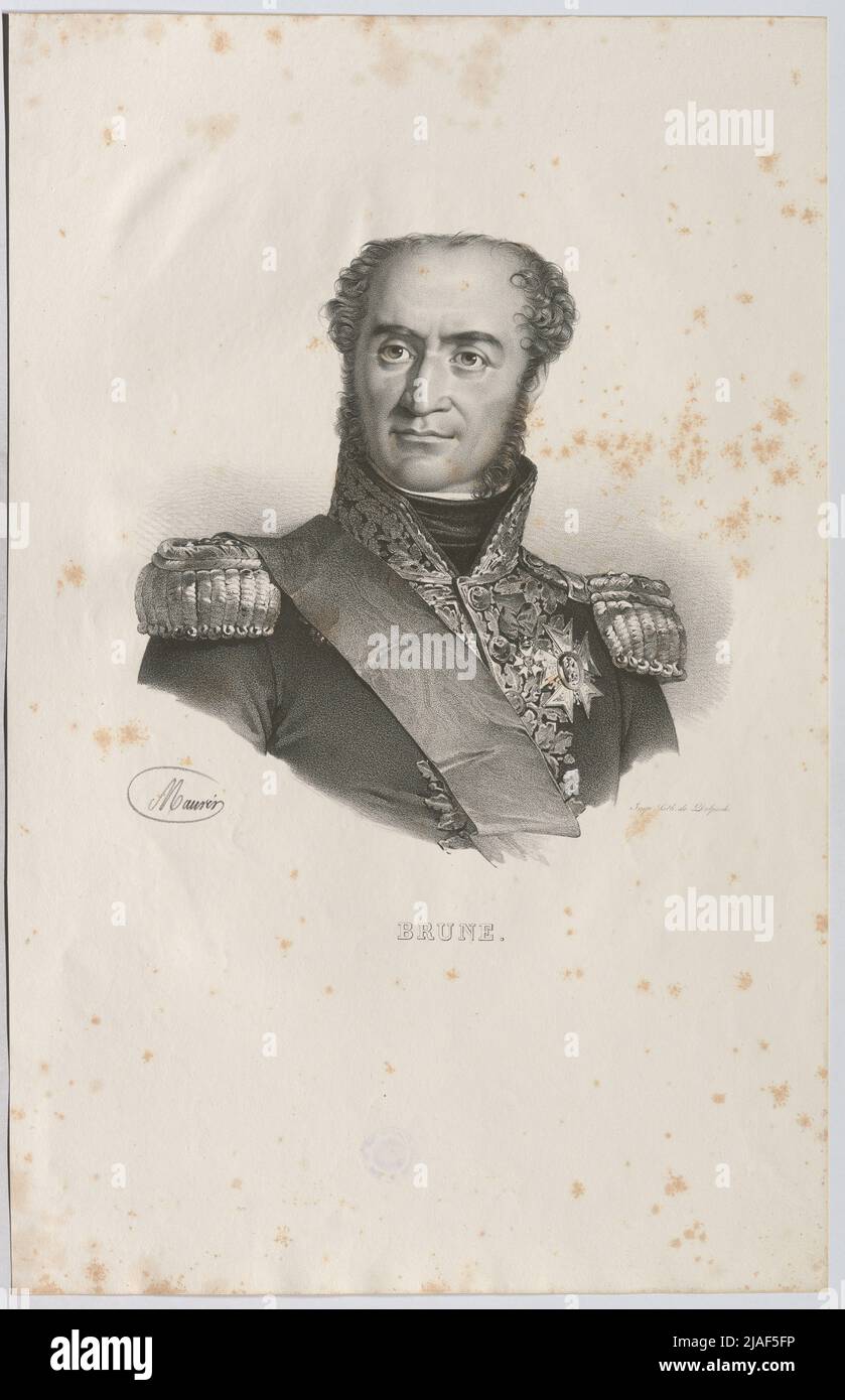 Brown. Francois Seraphin Delpech (1778—1825), lithographer, after ...