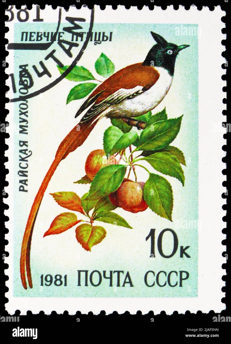 MOSCOW, RUSSIA - MAY 14, 2022: Postage stamp printed in USSR shows Amur ...