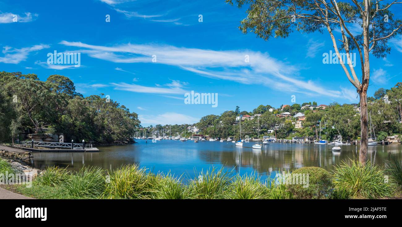 A panoramic image of the boat ramp and pontoon at Tunks Park and Middle ...