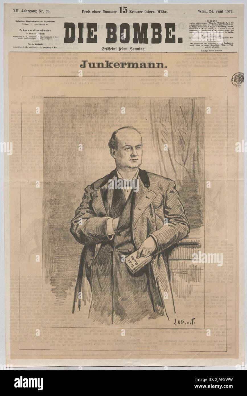 Junkermann. ". Actor August Junkermann, Fritz-Reuter interpret (title ...