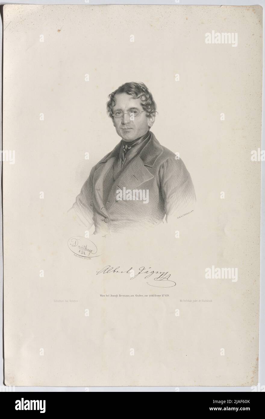 Albert Jäger. ". Albert Jäger, Benedictine and historian. Adolf ...