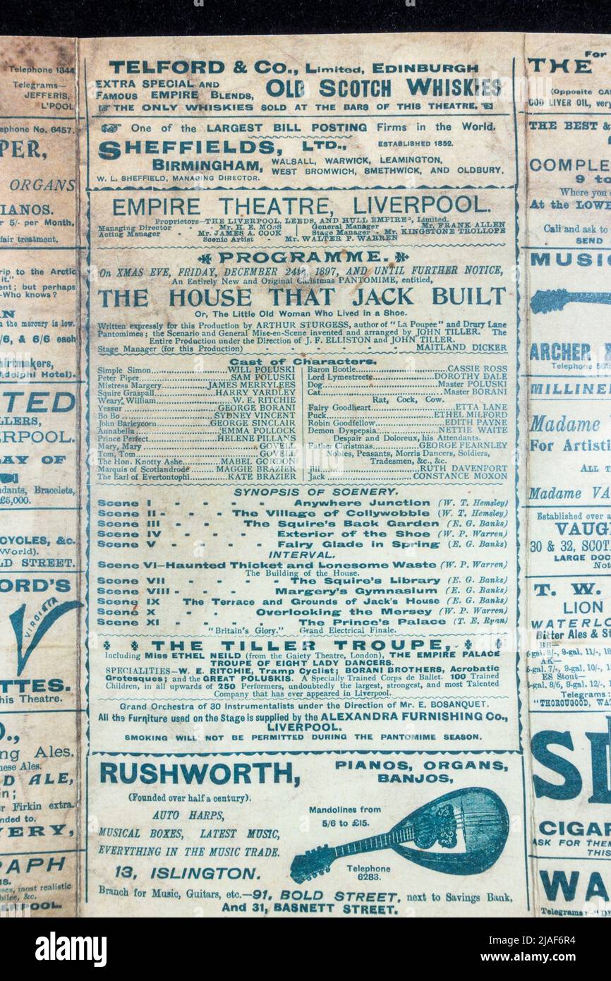 'The House That Jack Built', the Grand Xmas Pantomime Empire Theatre ...