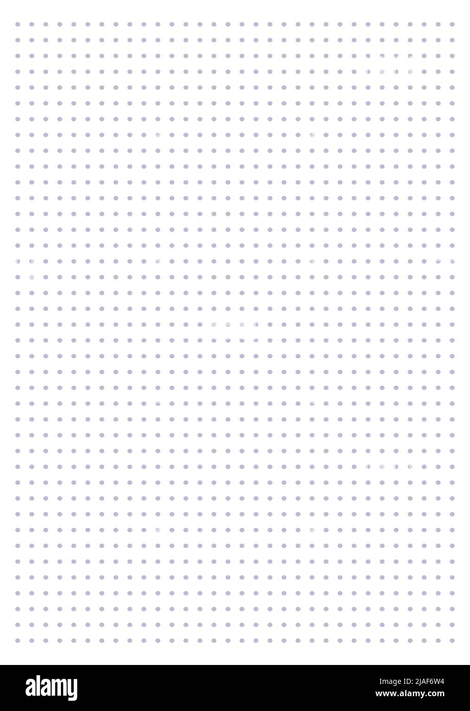 Graph paper. Printable dotted grid paper on white background. Geometric abstract dotted ...