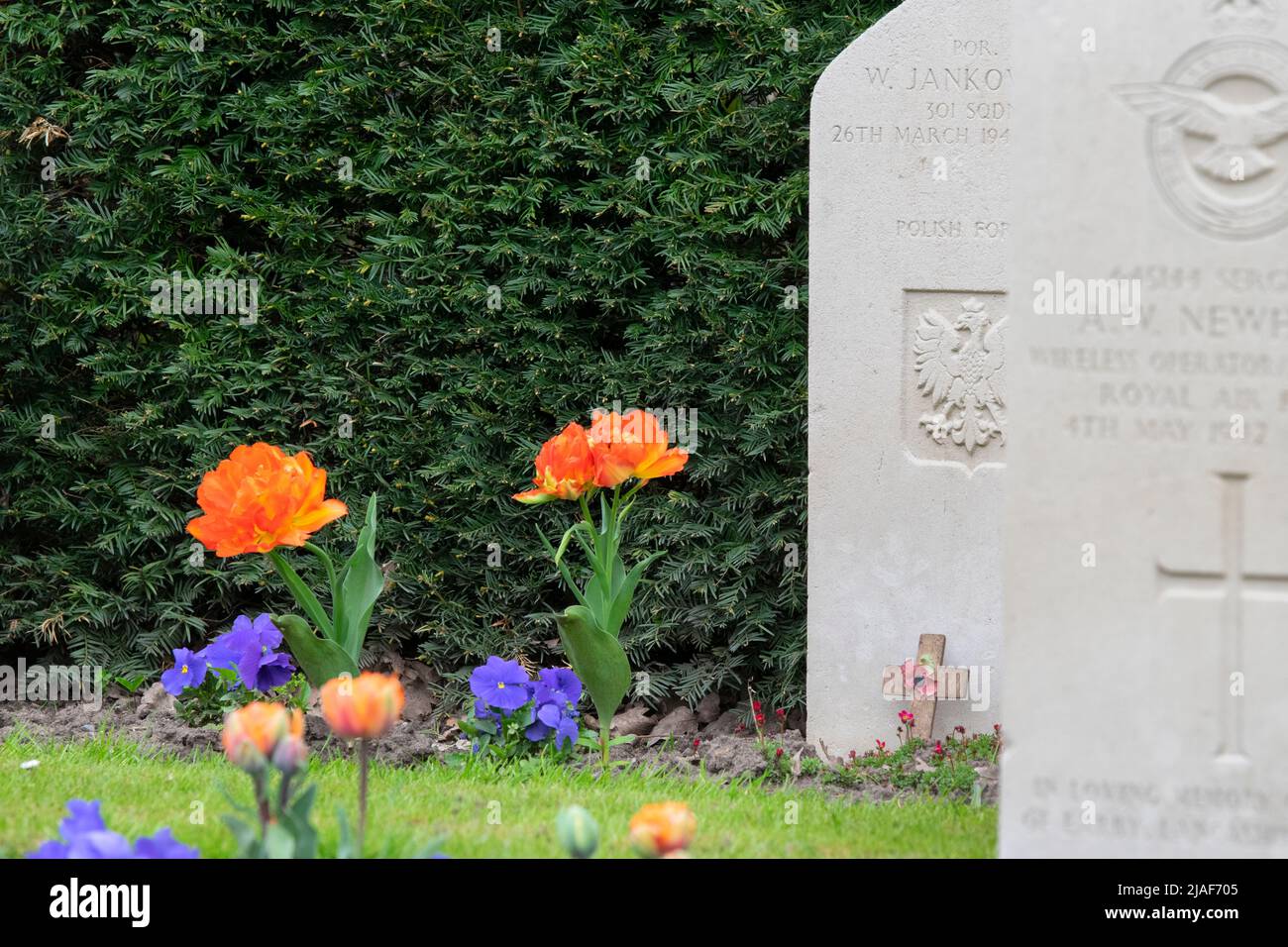 Red army graves hi-res stock photography and images - Alamy
